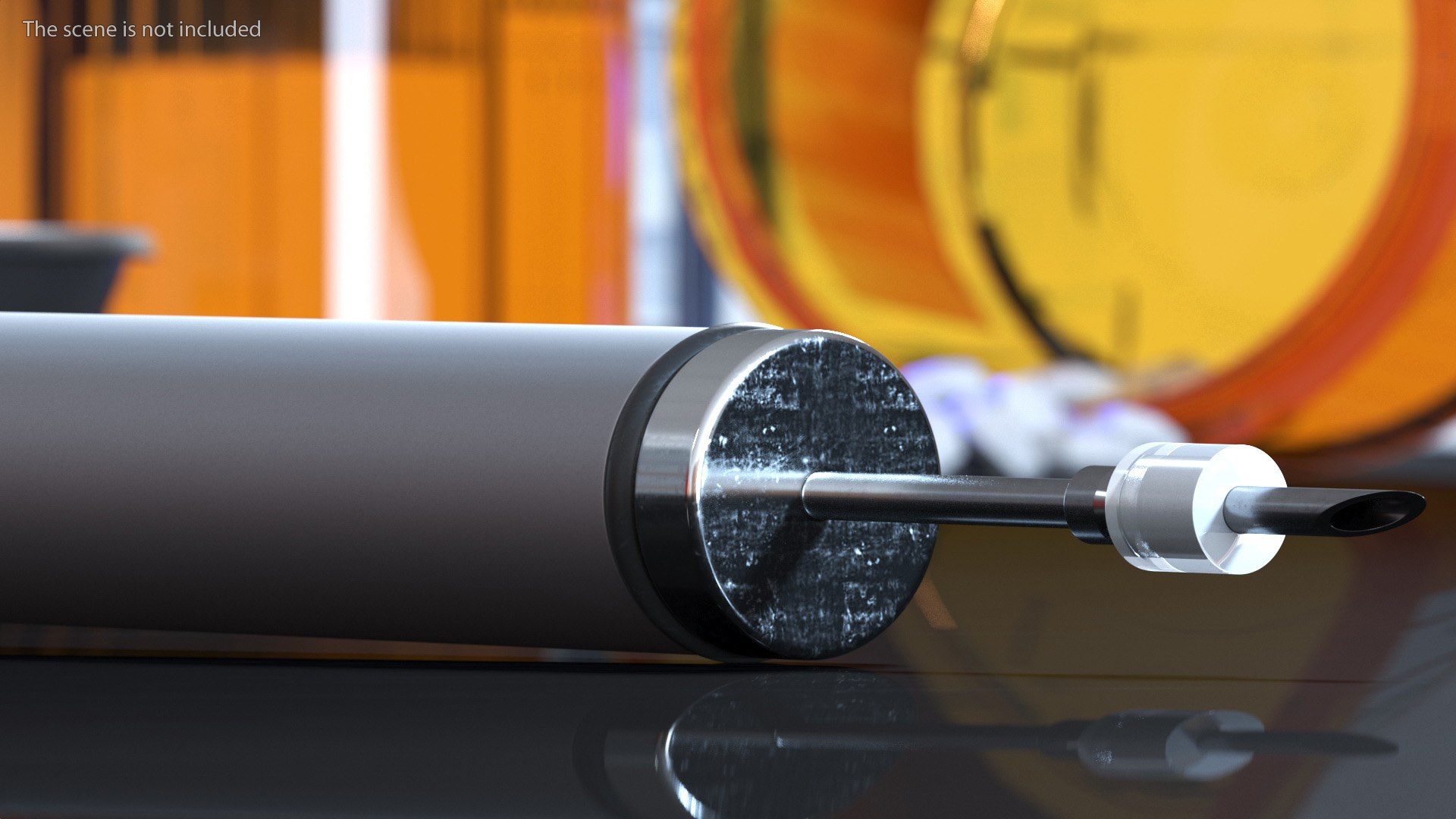 3D Model Aluminium Reusable Dart Syringe - TurboSquid 1991160