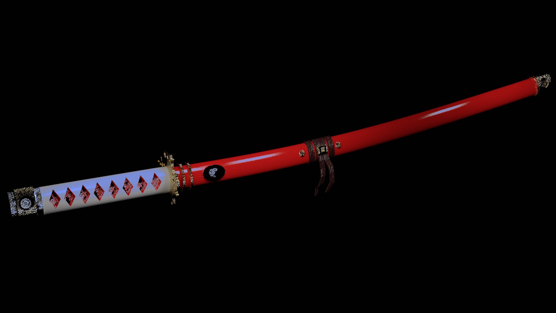 Samurai Sword 3D Model - TurboSquid 1520904