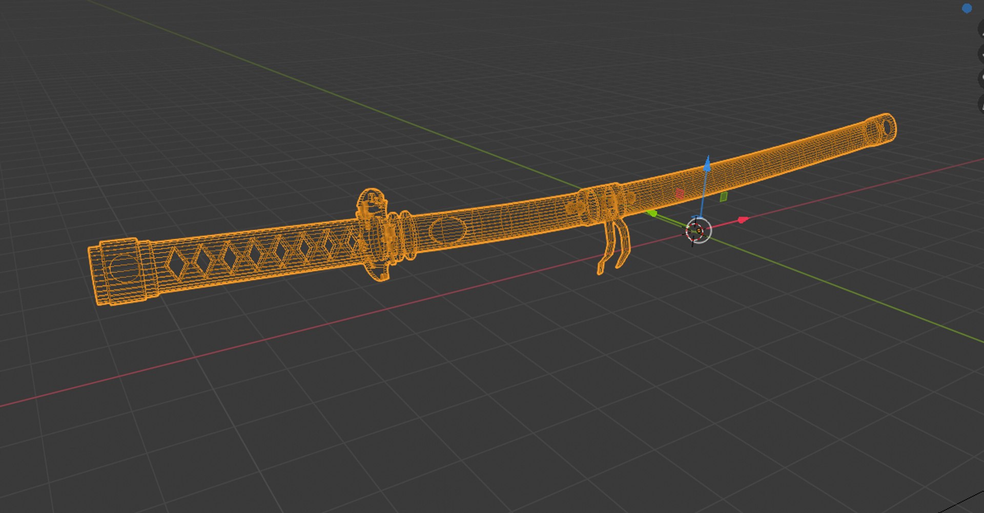 Samurai Sword 3D Model - TurboSquid 1520904