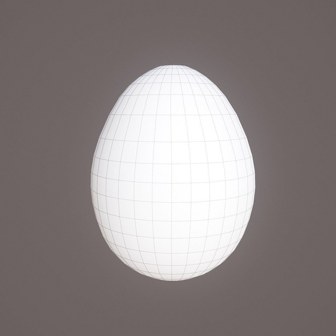 Free Egg Model - TurboSquid 1448081