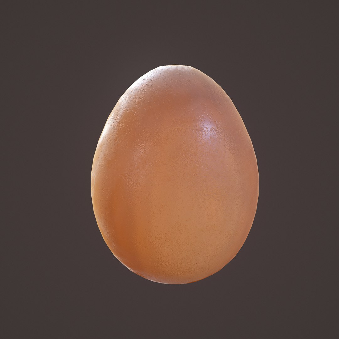 Free Egg Model - TurboSquid 1448081