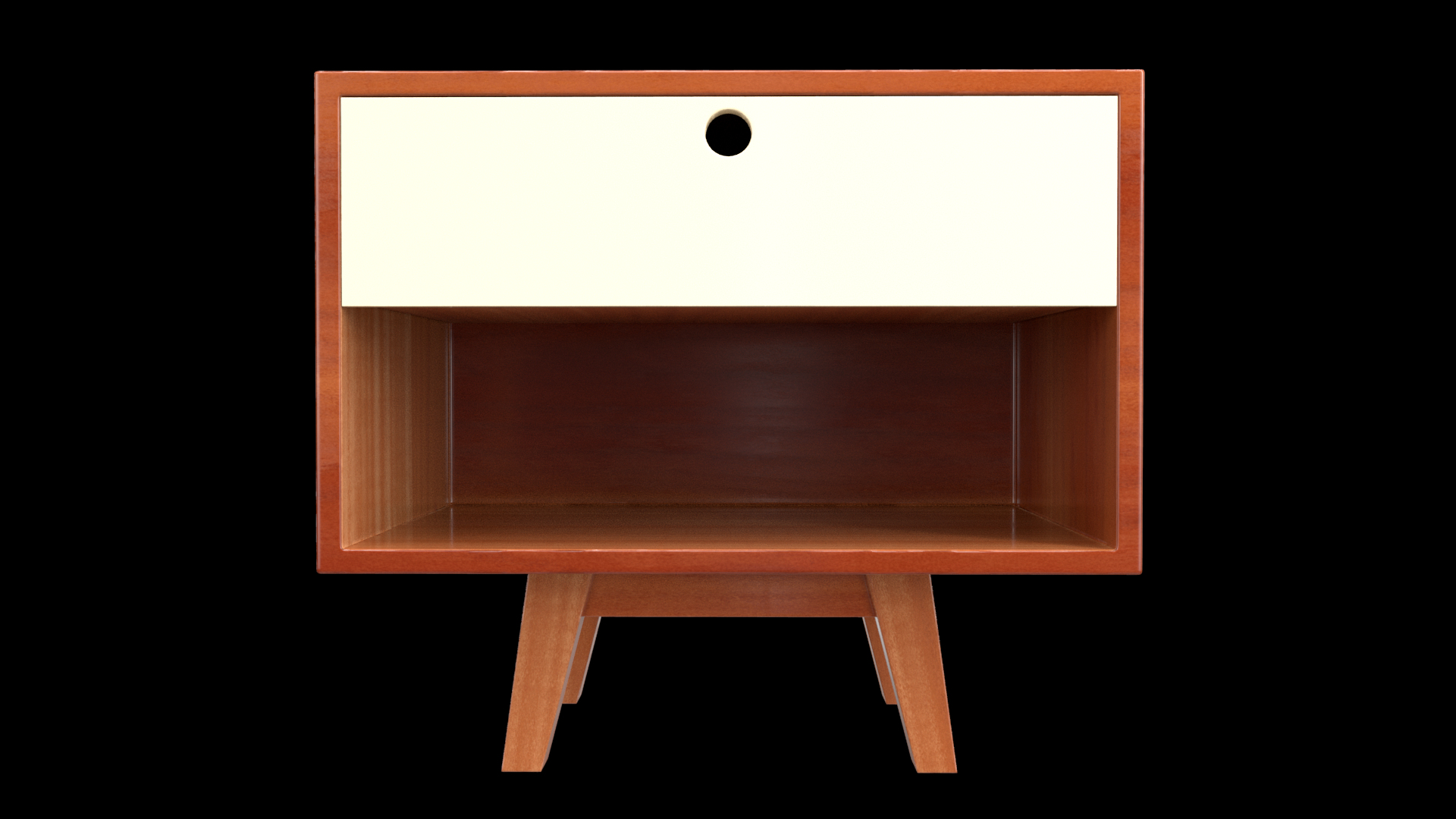 3D Bedside Table Model - TurboSquid 1560587