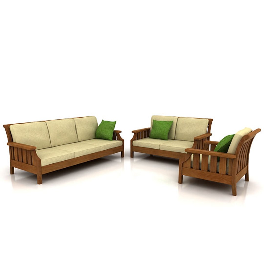 Couch - Panama Sofas 3d Max