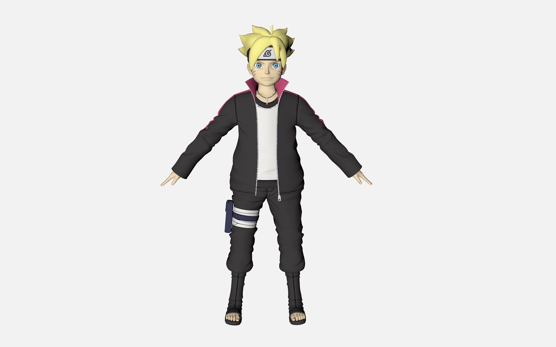 Boruto 3d model - Rigged 3D model - TurboSquid 1714451