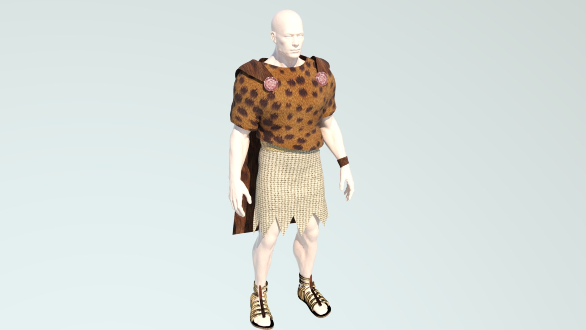 3D Roman Man Model - TurboSquid 2144802