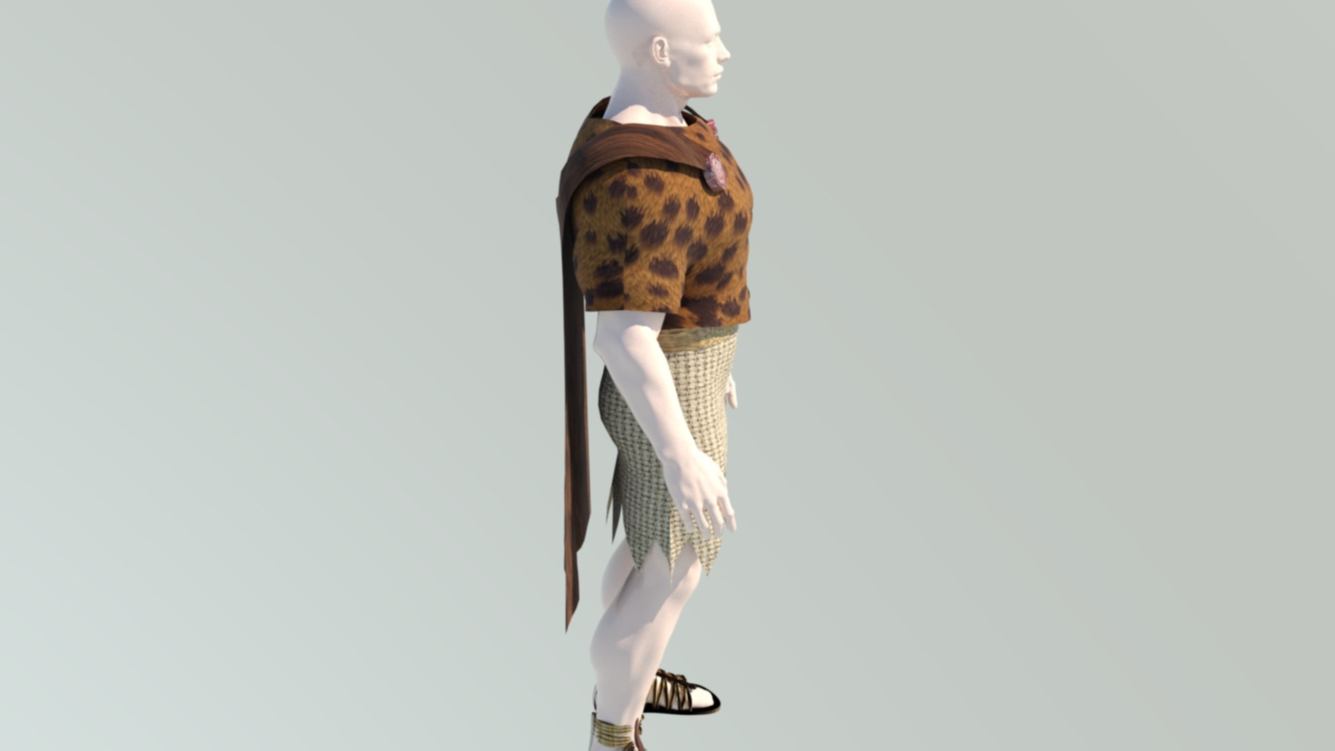 3D Roman Man Model - TurboSquid 2144802