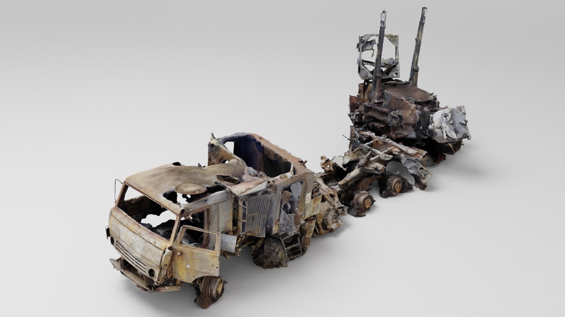 3D Pantsir-S1 Missile System Destroyed By Ukrainian Army - TurboSquid ...