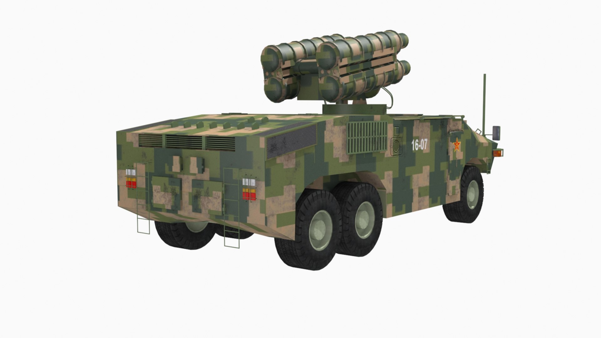 3D Chinese Army Military Vehicle Collection Model - TurboSquid 2253872
