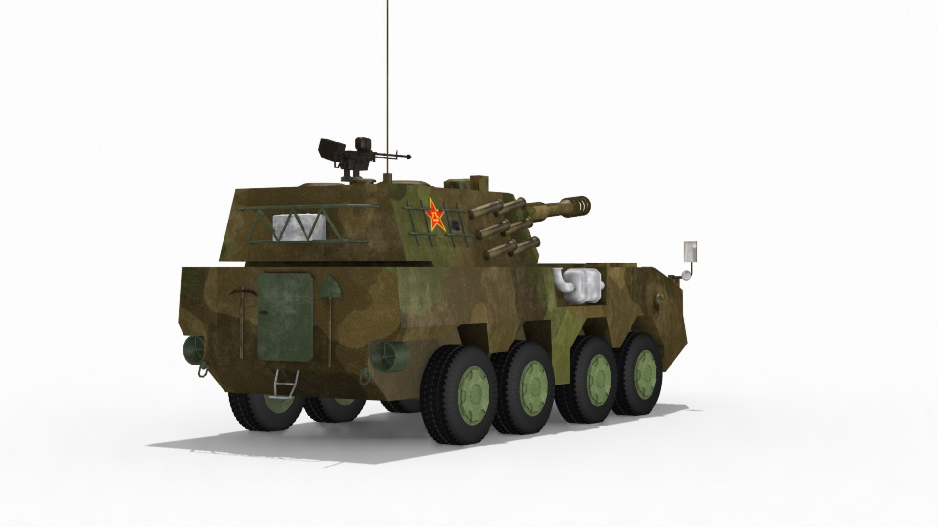 3D Chinese Army Military Vehicle Collection Model - TurboSquid 2253872