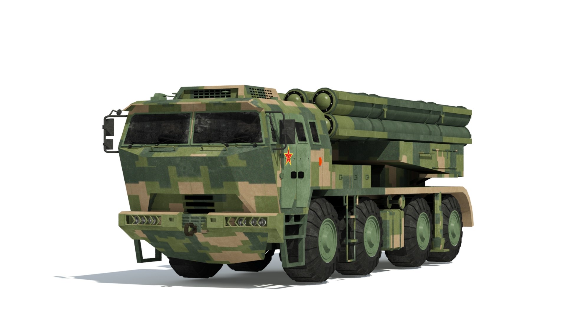 3D Chinese Army Military Vehicle Collection Model - TurboSquid 2253872