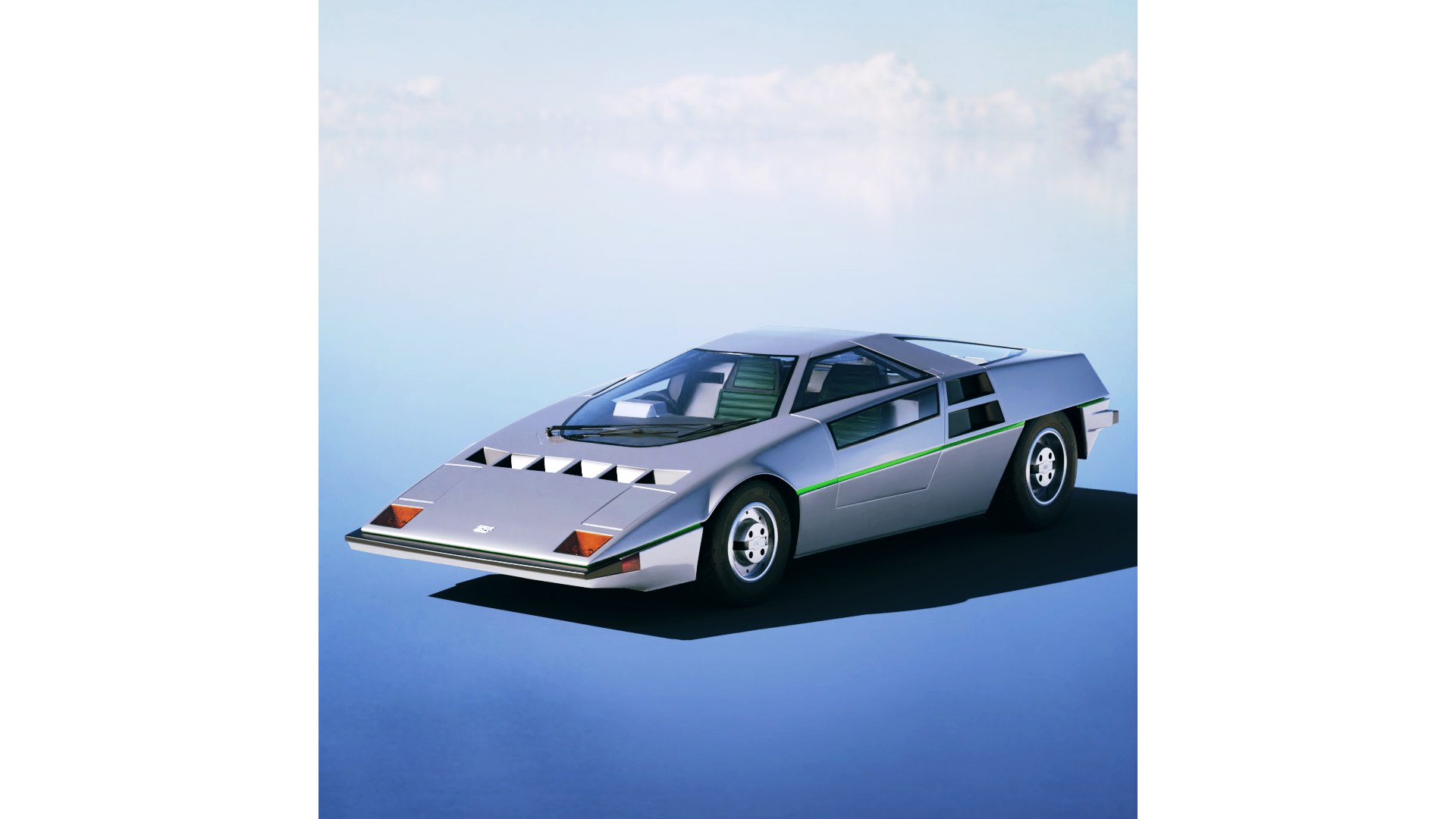 3D Model Dome Zero Concept P1 1978 - TurboSquid 2043407