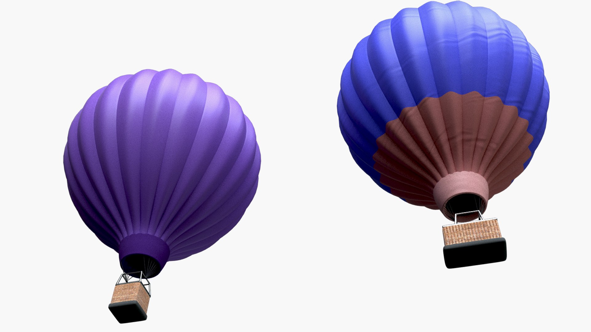 3D Hot Air Balloon - TurboSquid 2092636