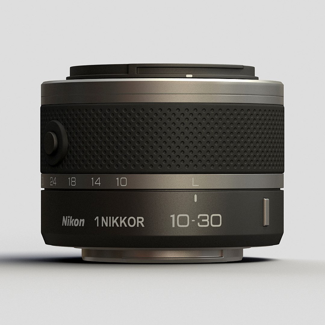3ds Max Nikkor 1 10-30mm Lens