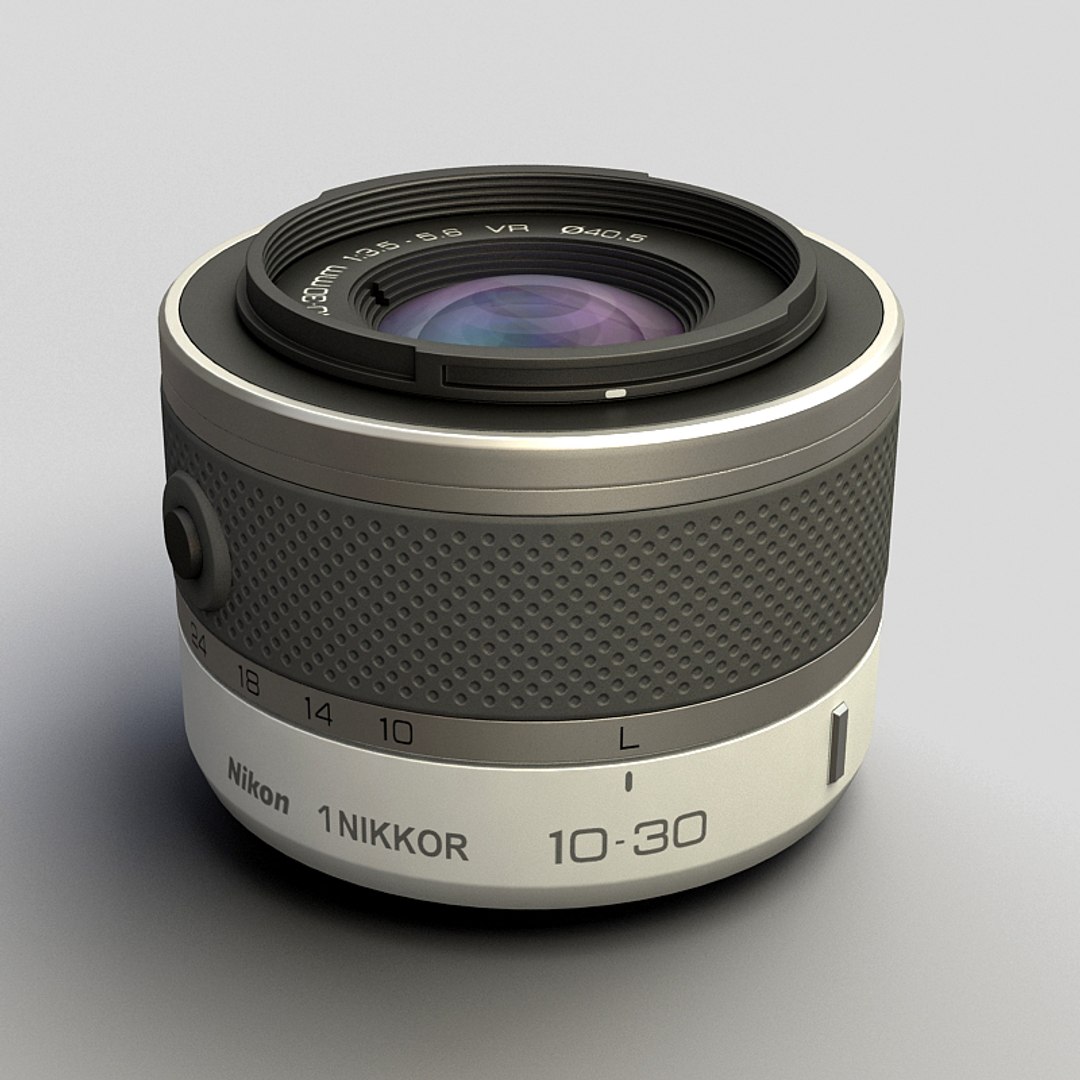 3ds Max Nikkor 1 10-30mm Lens