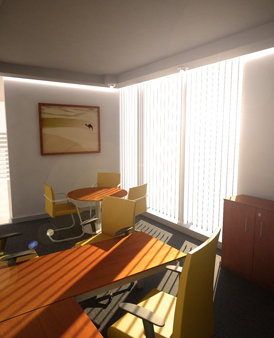 3d Model Office