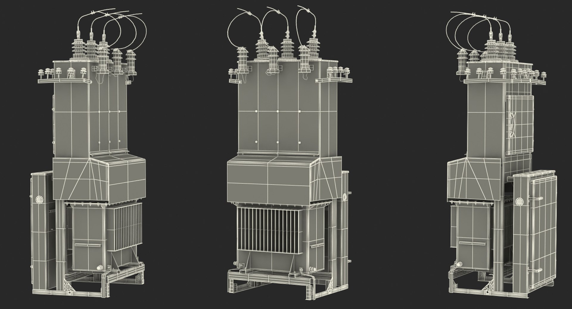 Voltage Transformer 3D Model - TurboSquid 1306794