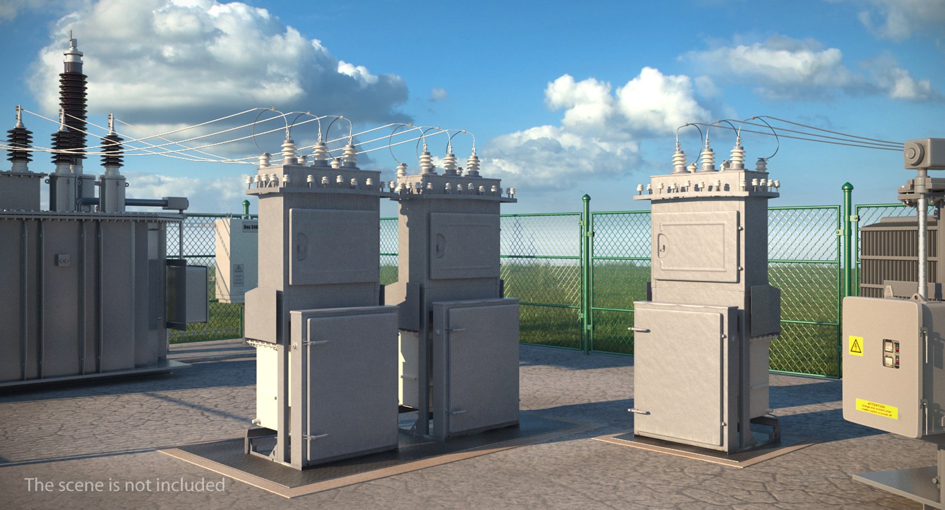 Voltage Transformer 3D Model - TurboSquid 1306794