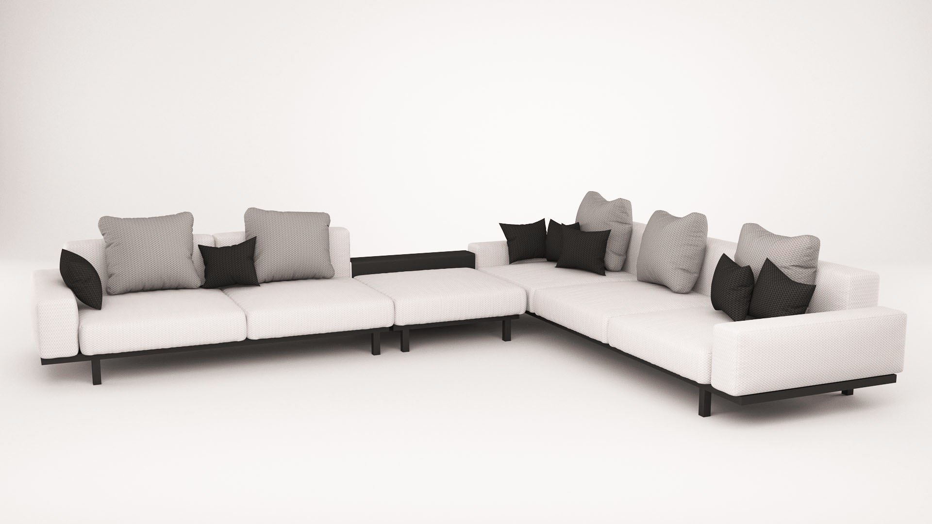 3D Sofa Set Model - TurboSquid 2253236