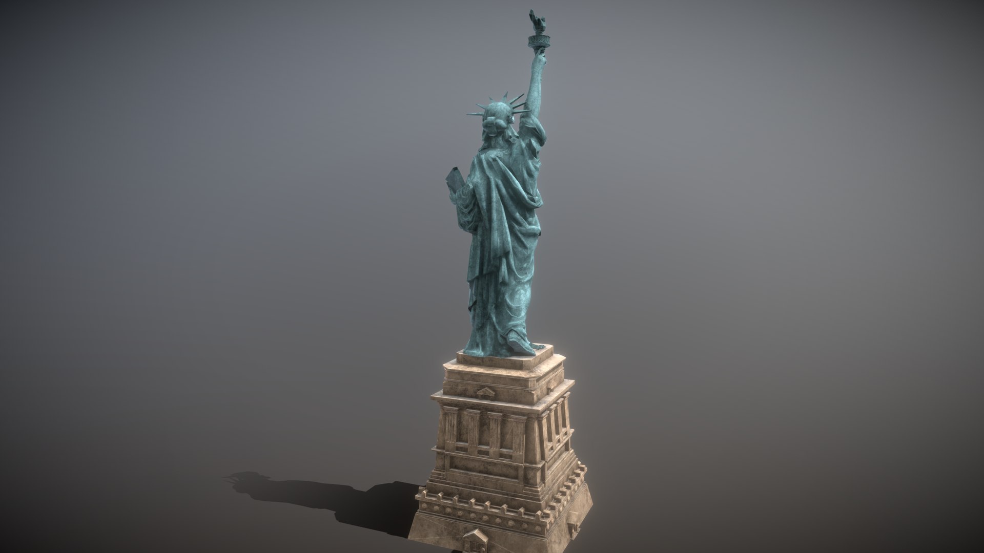 The Statue Of Liberty Model - TurboSquid 2412671