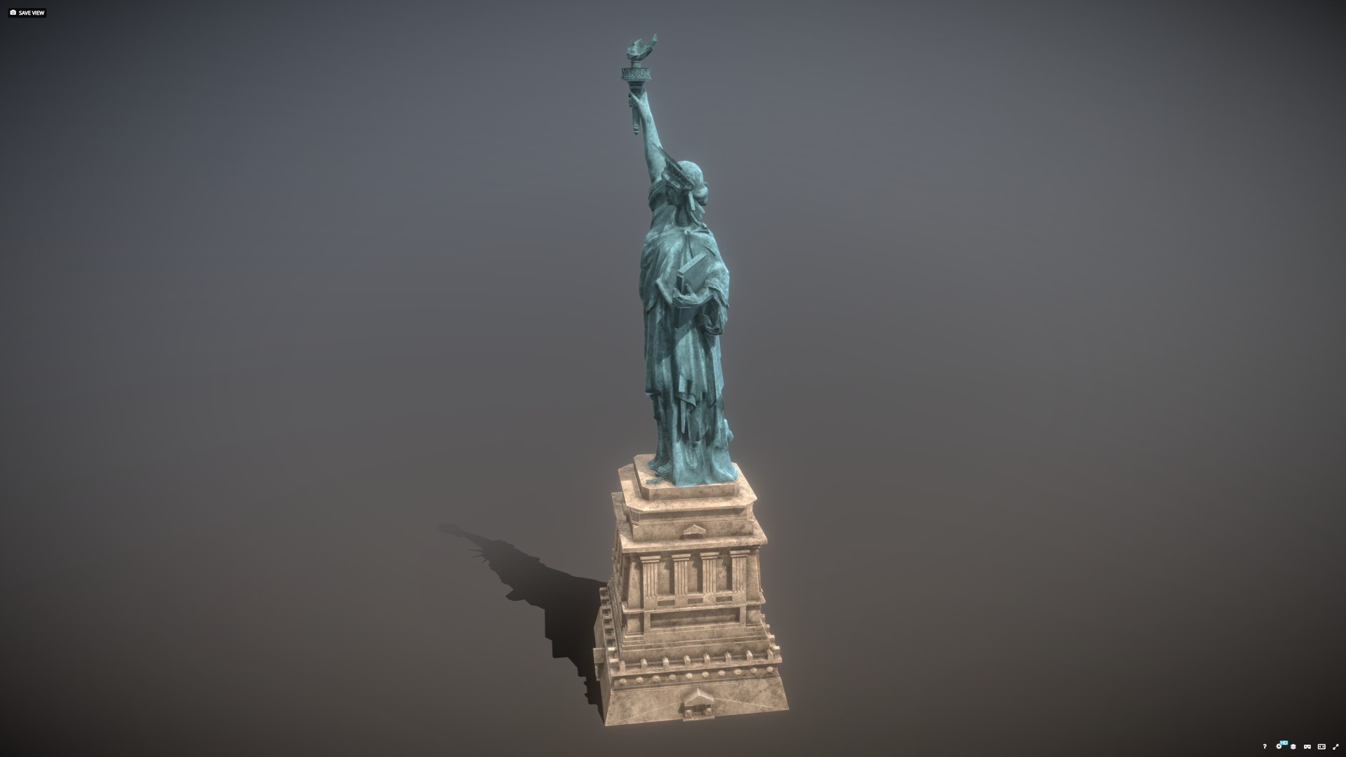 The Statue Of Liberty Model - TurboSquid 2412671