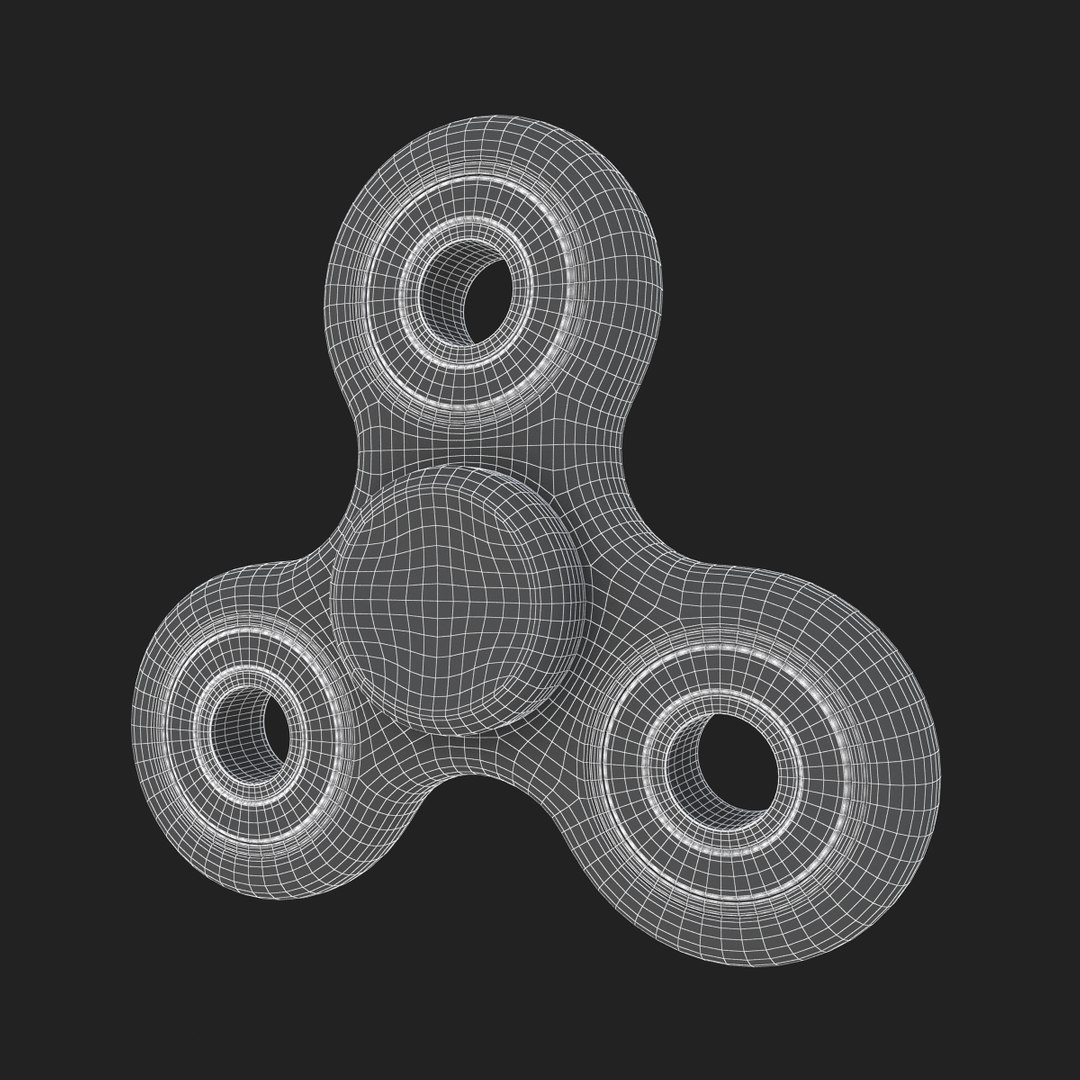 3D spinner fidget spin model - TurboSquid 1577322
