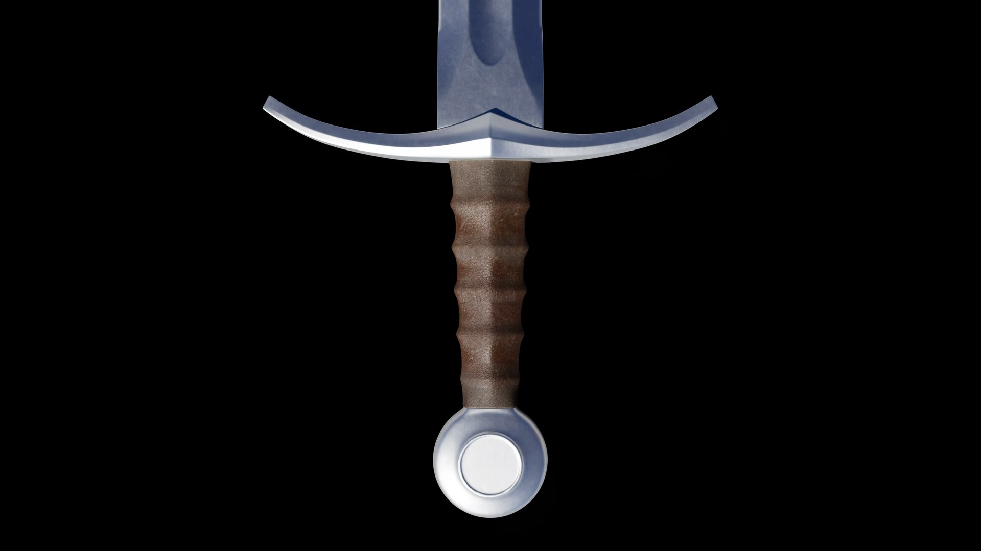 3D Model Medieval Sword 02 Plus Old Texture And Sheath - TurboSquid 2043076