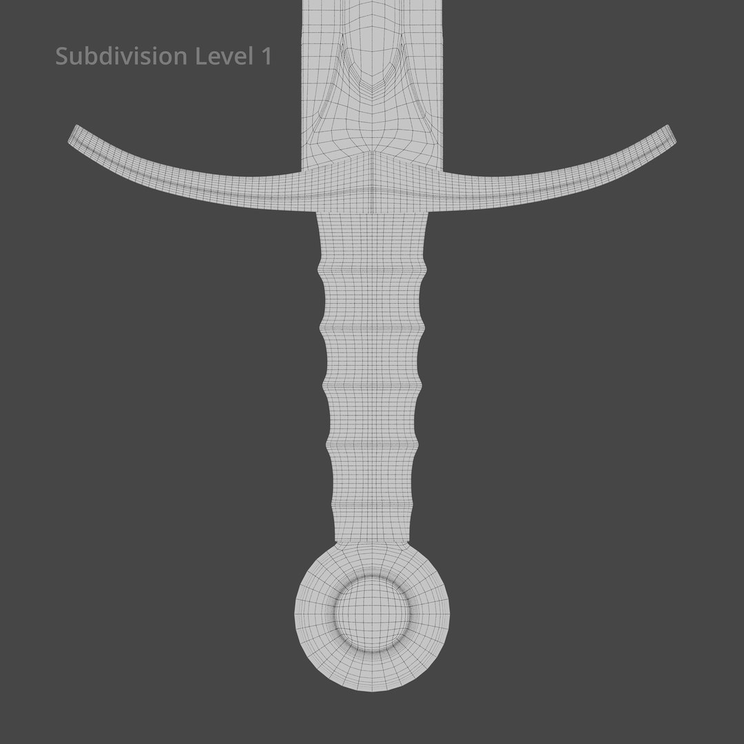 3D Model Medieval Sword 02 Plus Old Texture And Sheath - TurboSquid 2043076