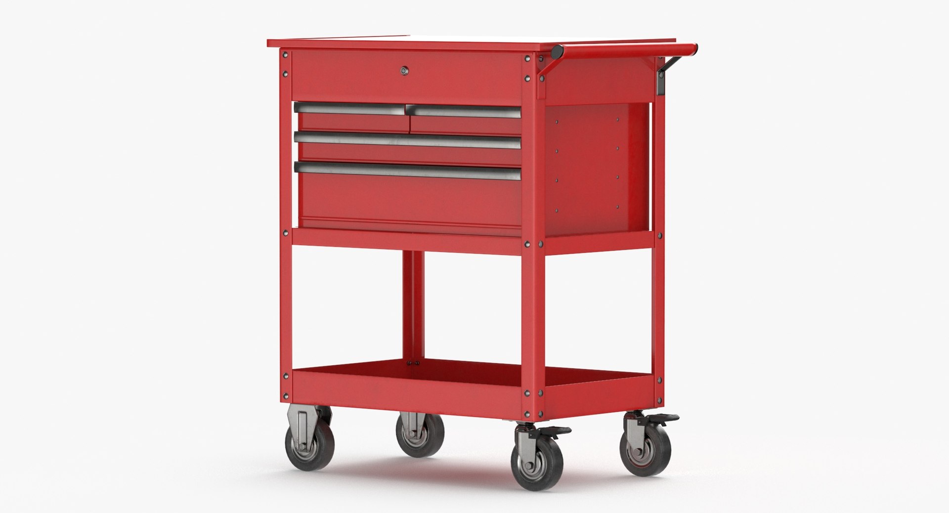 3D Model Cart 01 Clean - TurboSquid 1882717