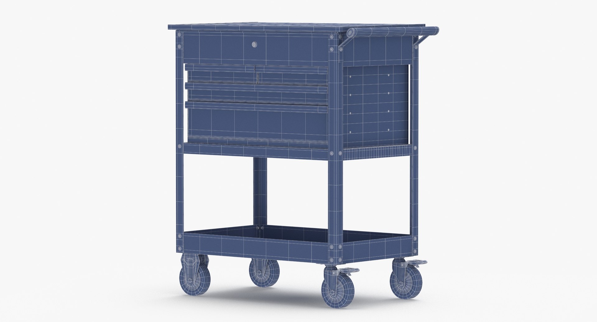 3D Model Cart 01 Clean - TurboSquid 1882717