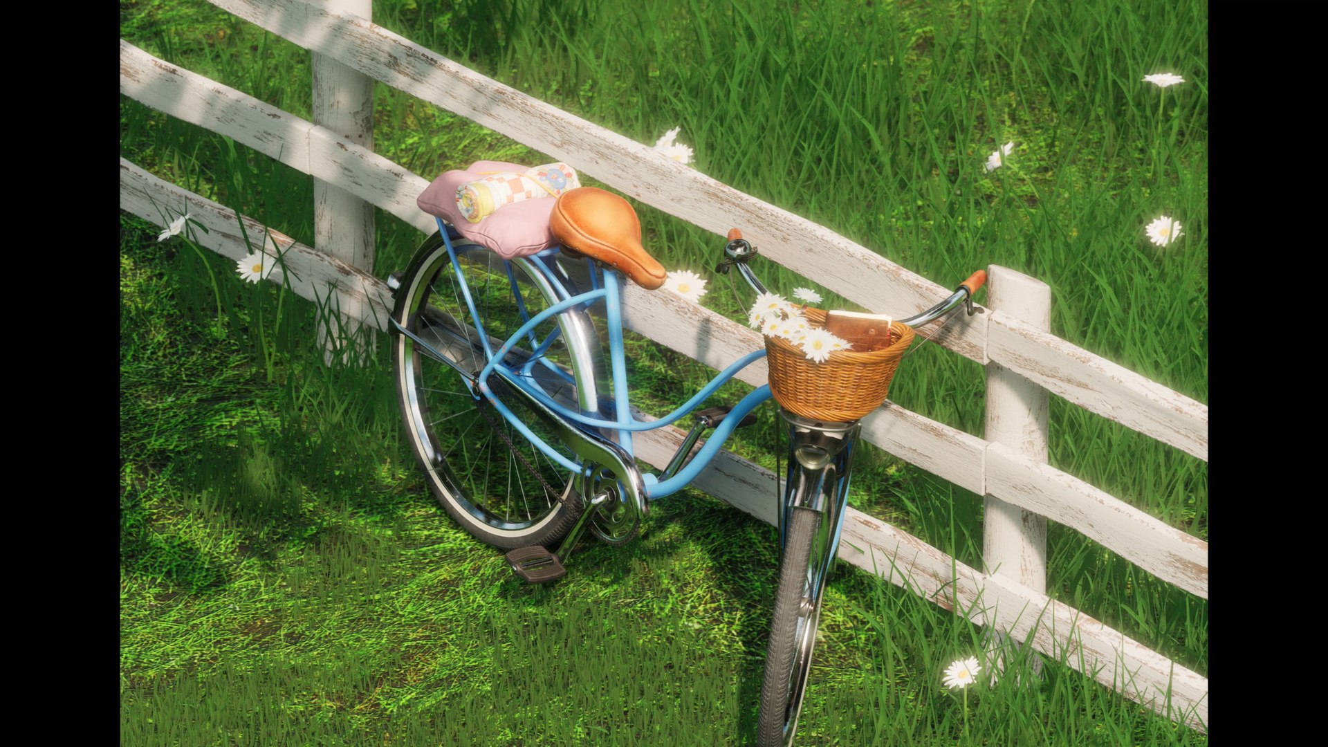 3D Vintage Old Bicycle - Realistic Model - TurboSquid 2189589