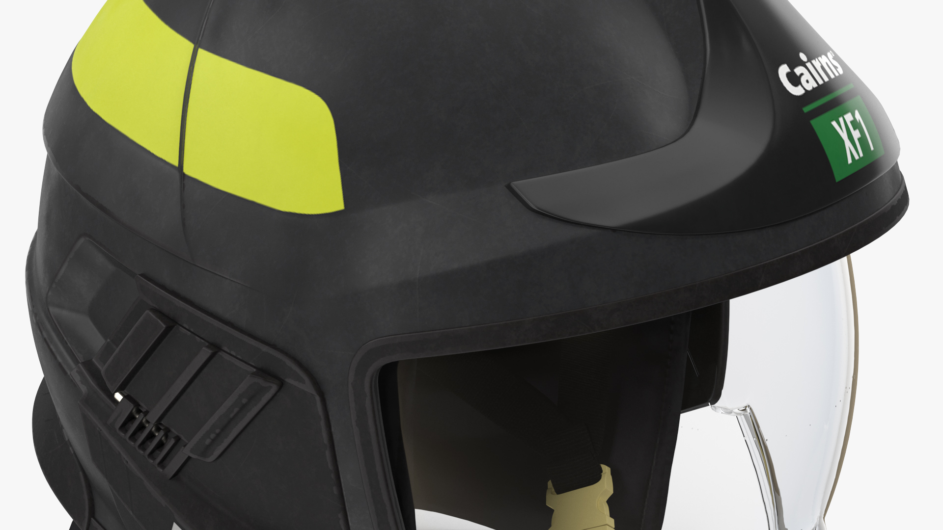 Cairns XF1 Fire Helmet Black3Dモデル - TurboSquid 1685070