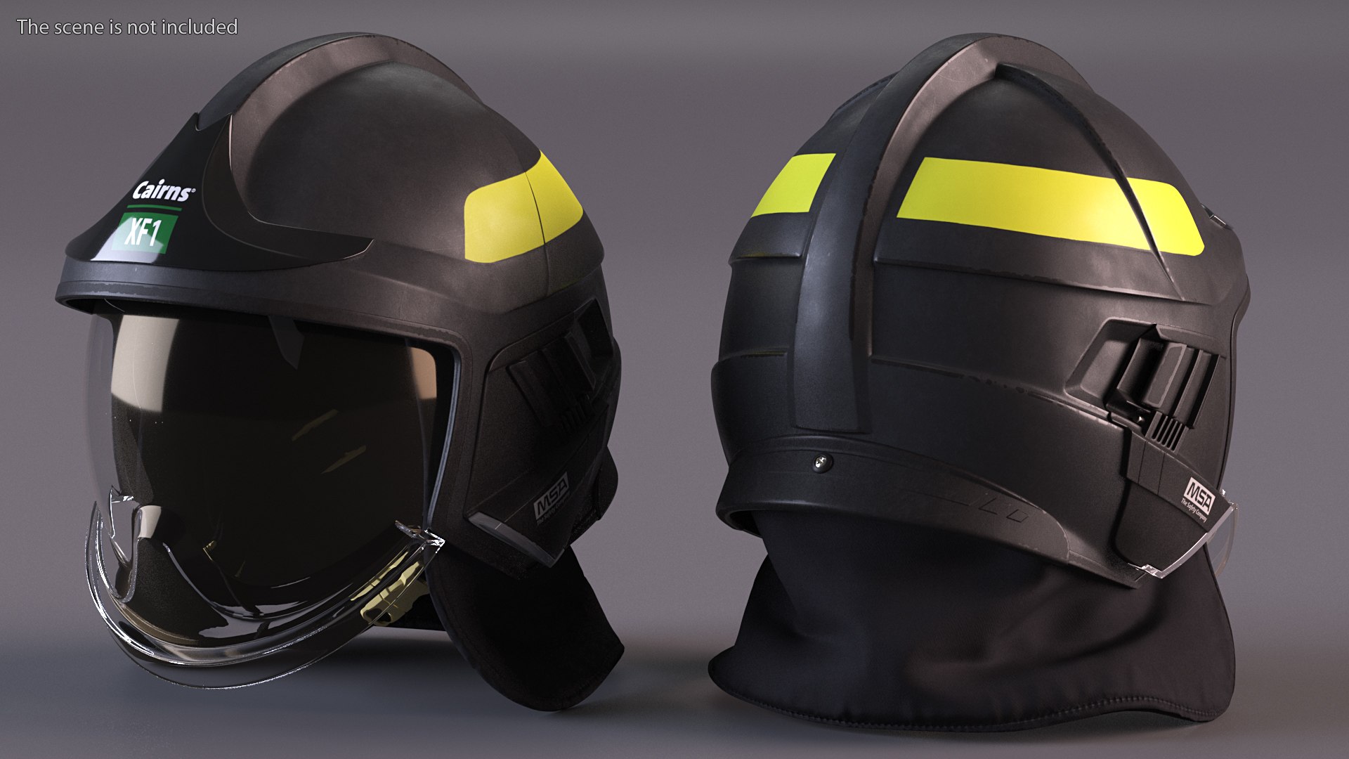 3D Cairns Xf1 Helmet Black - TurboSquid 1685070