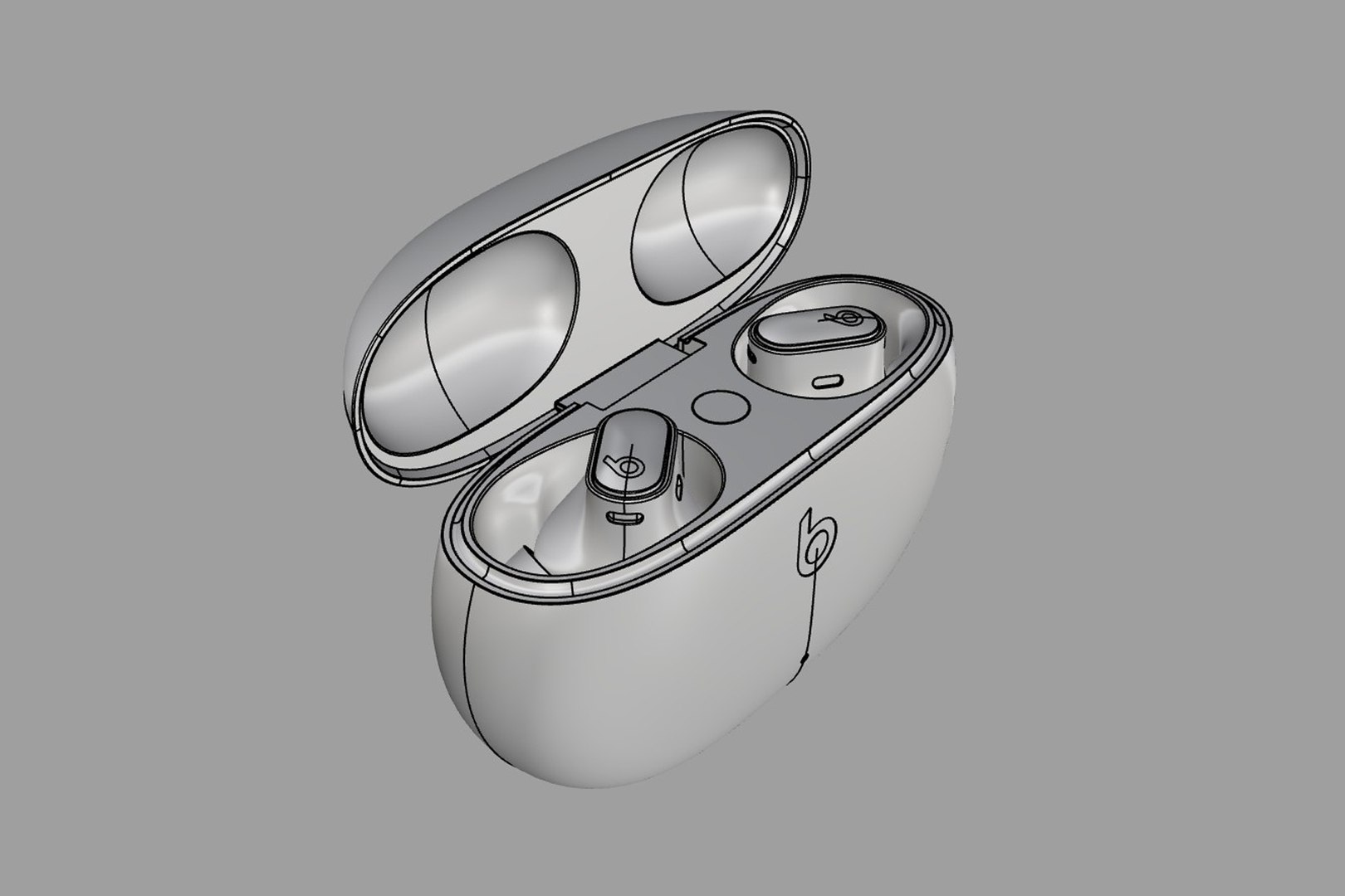 3D Beats Studio Buds Model - TurboSquid 2129631