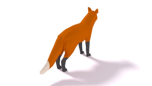 3D cartoon fox - TurboSquid 1440943