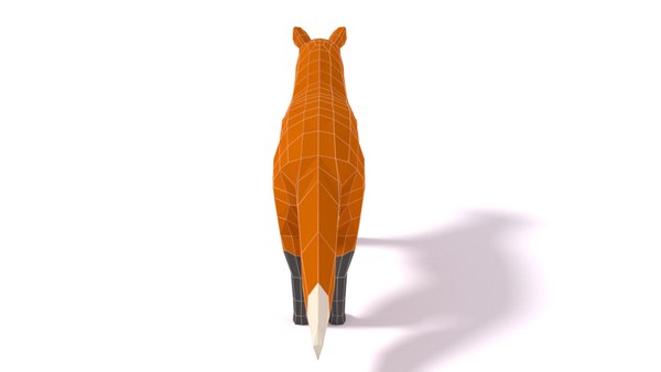 3D cartoon fox - TurboSquid 1440943