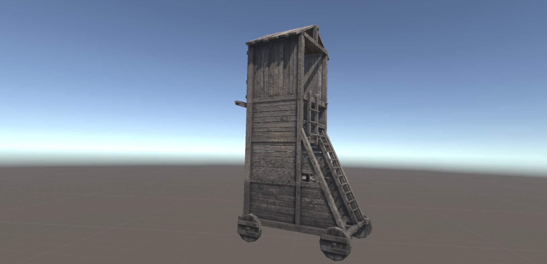 3D Model Siege Tower - TurboSquid 1437232