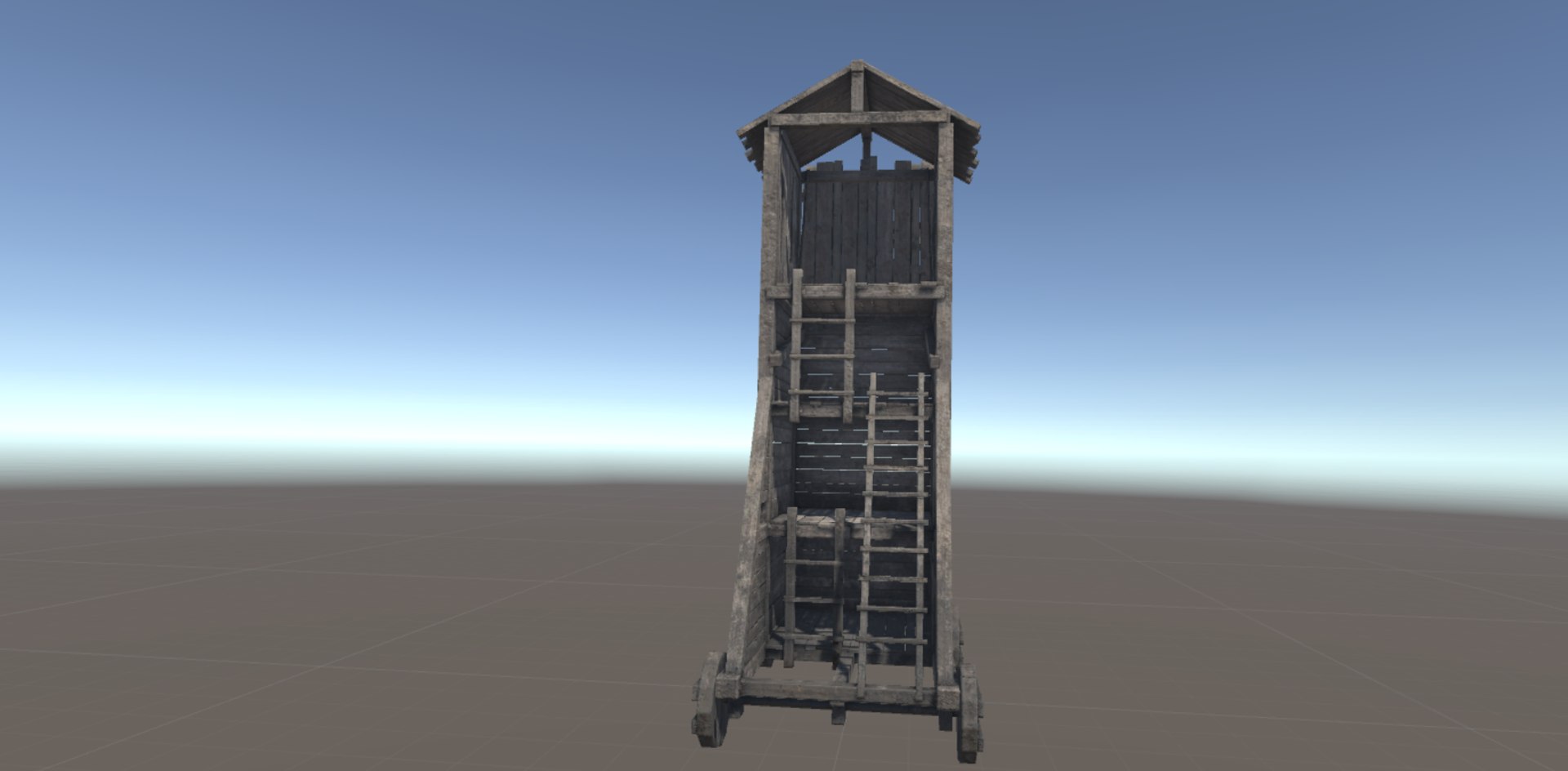 3D Model Siege Tower - TurboSquid 1437232