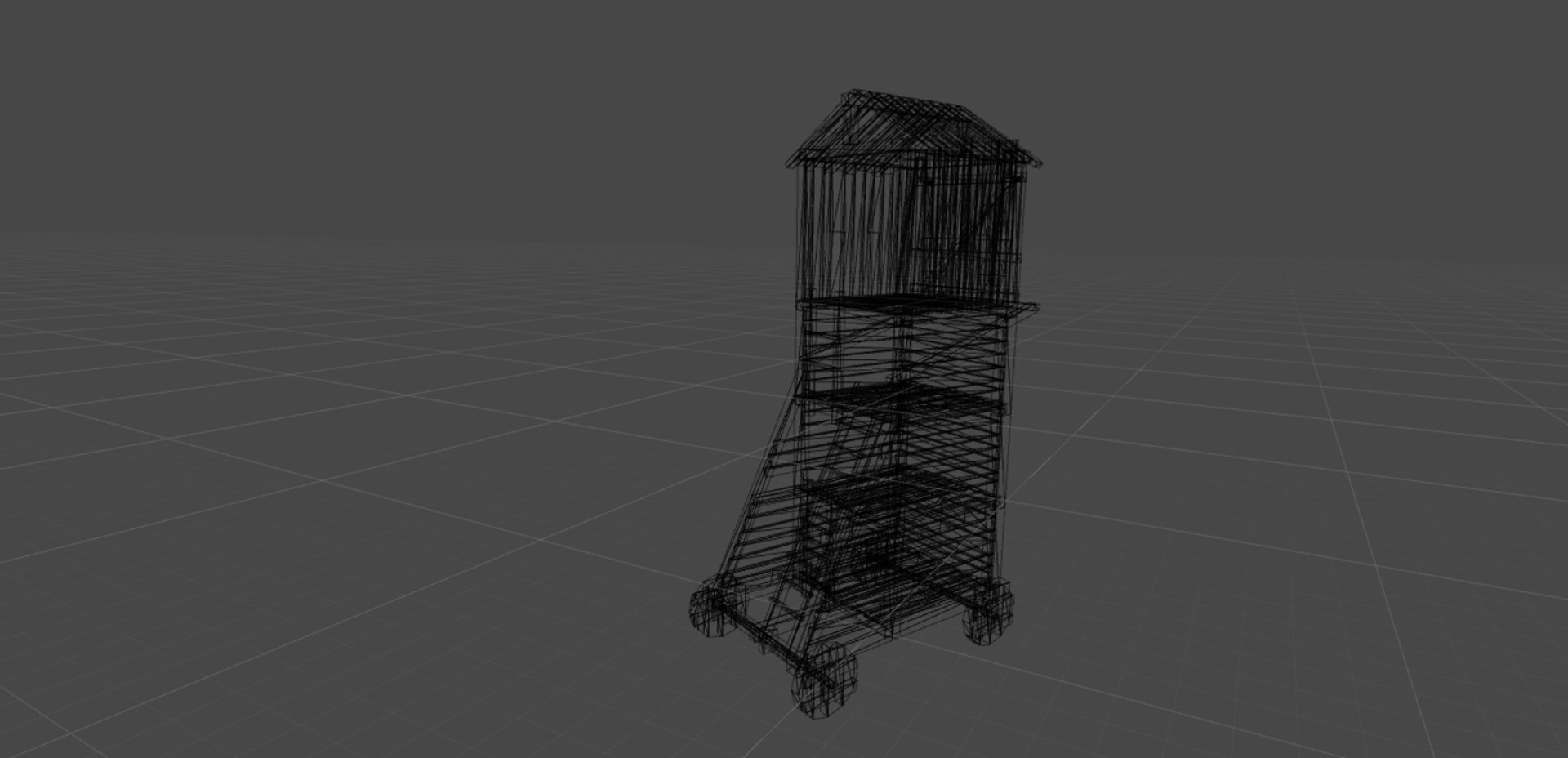 3D Model Siege Tower - TurboSquid 1437232