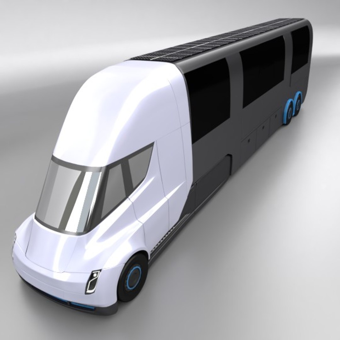 Tesla Rv Truck 3D - TurboSquid 1287065