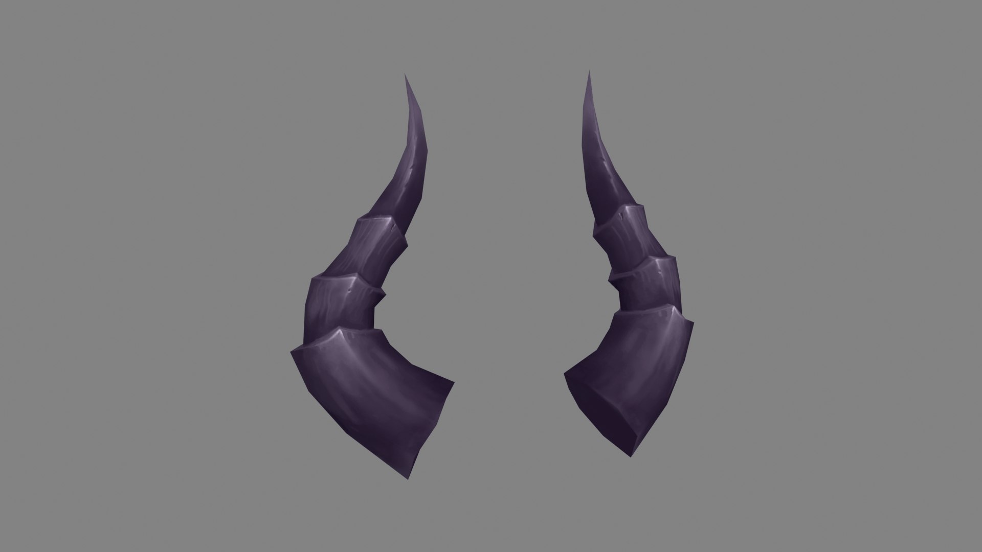 Cartoon Devil Horns - Head Decoration 3D Model - TurboSquid 2105029
