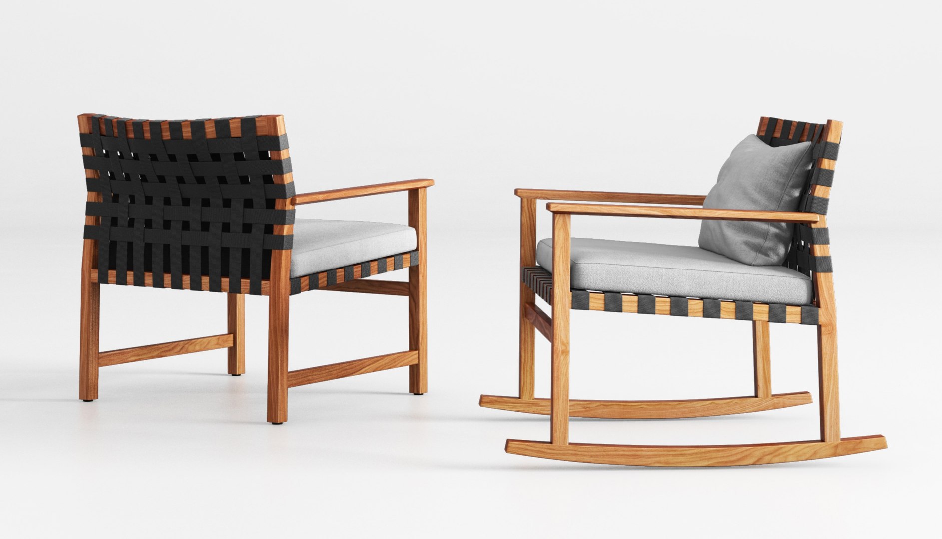 3D Vis Club Chair Rocking - TurboSquid 1581513