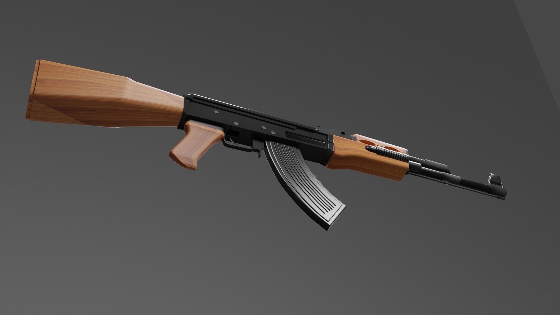 AK 47-2 Model - TurboSquid 2271296