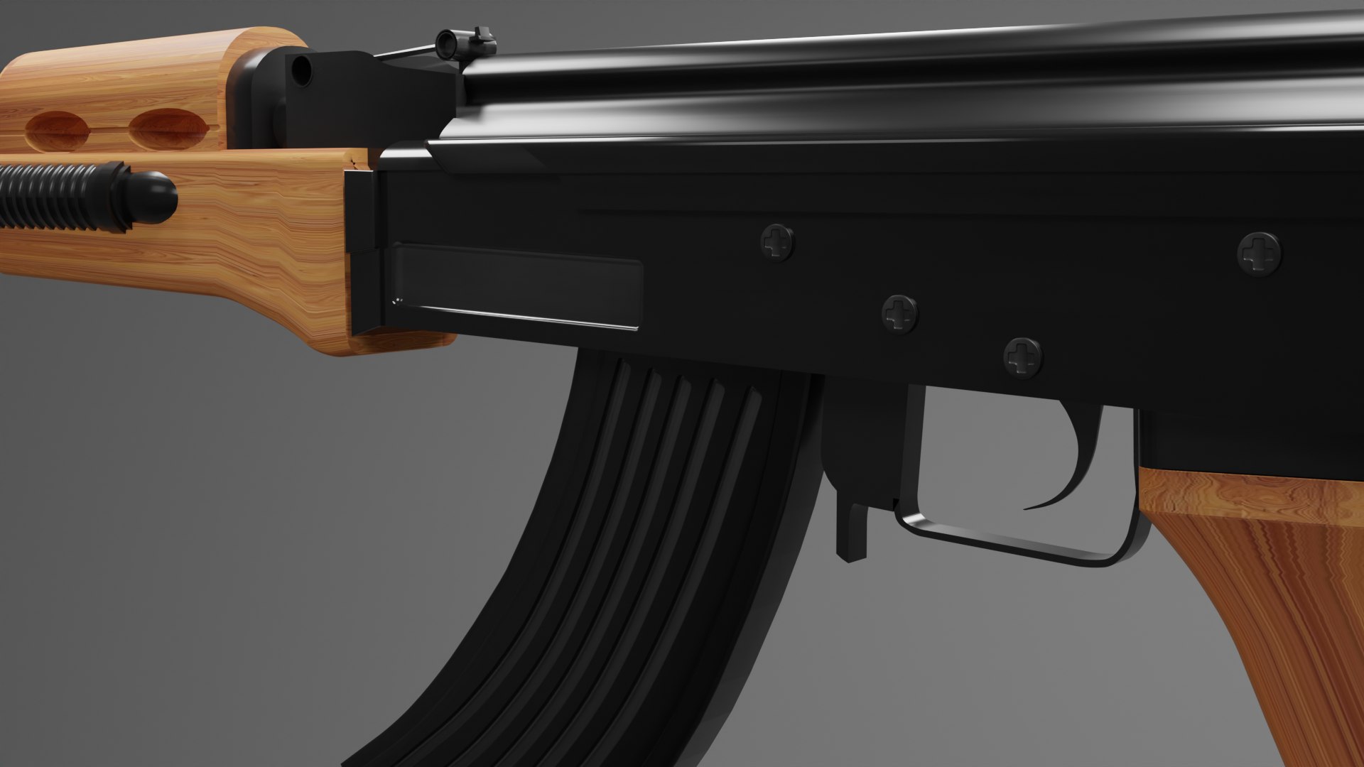 AK 47-2 Model - TurboSquid 2271296