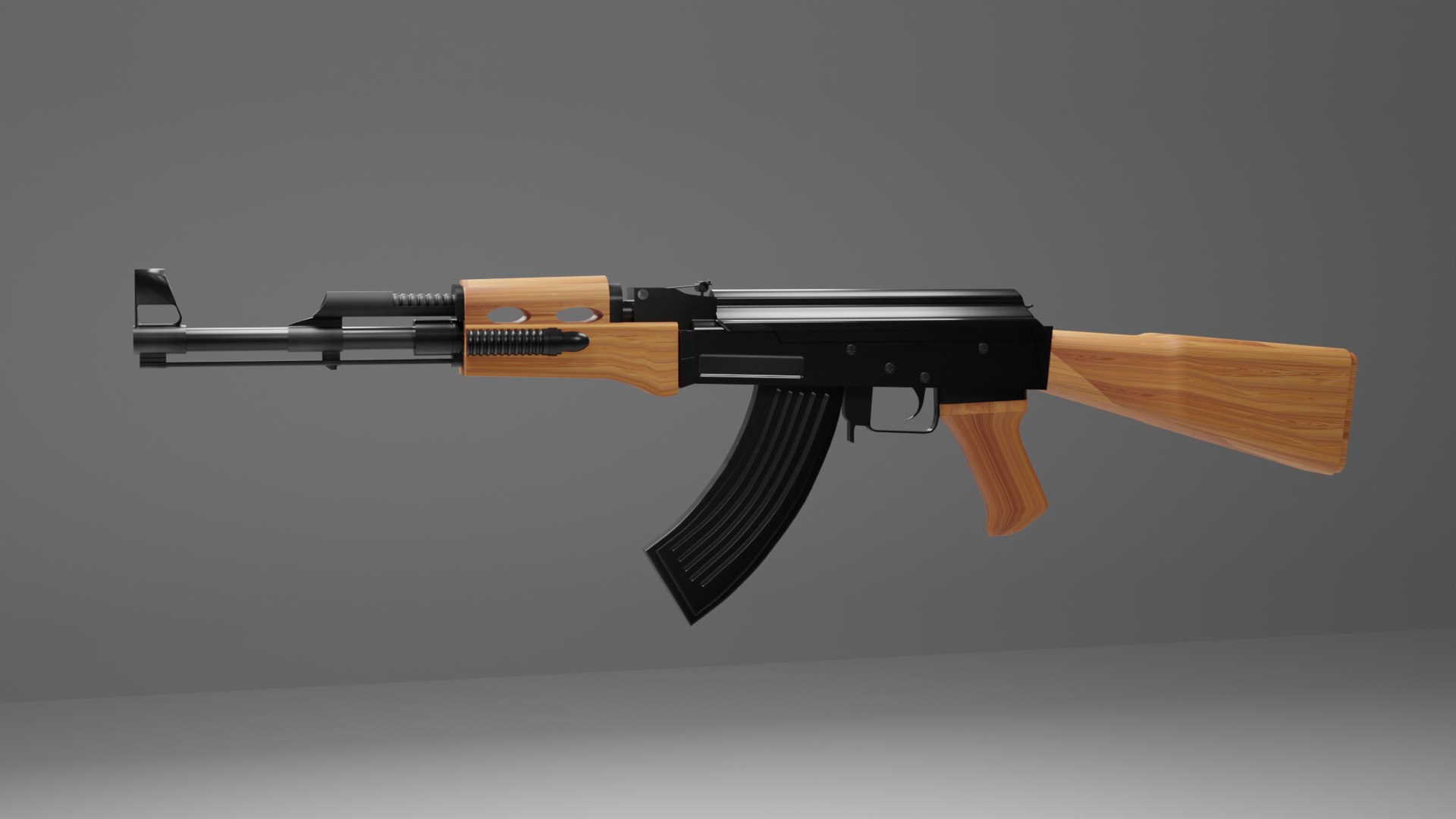 AK 47-2 Model - TurboSquid 2271296