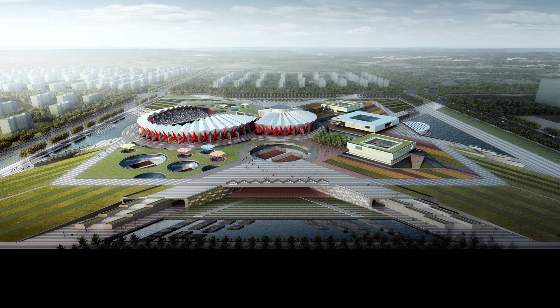 Sports Stadium 3d Model