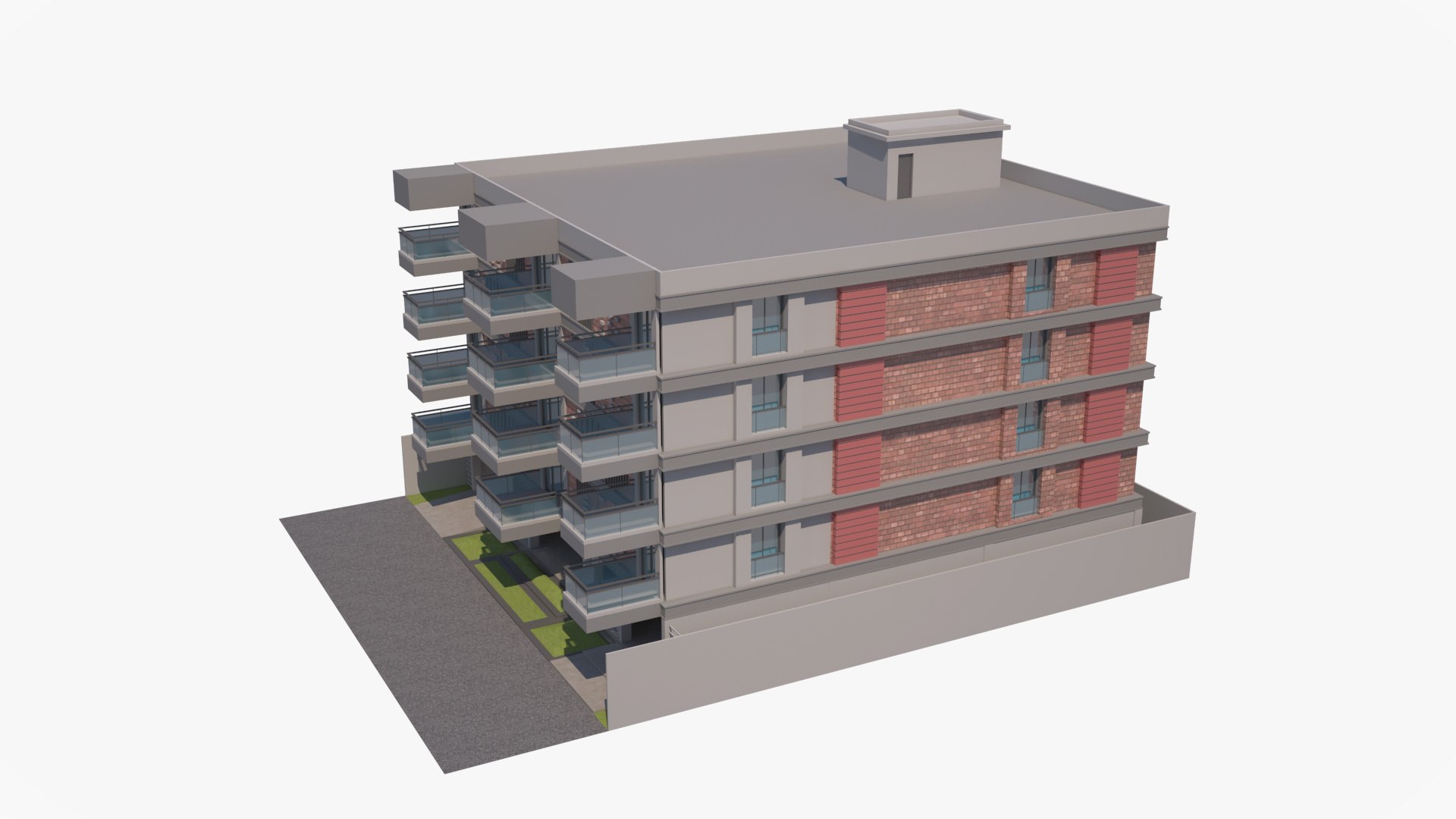 Building 34 Model - TurboSquid 2097431