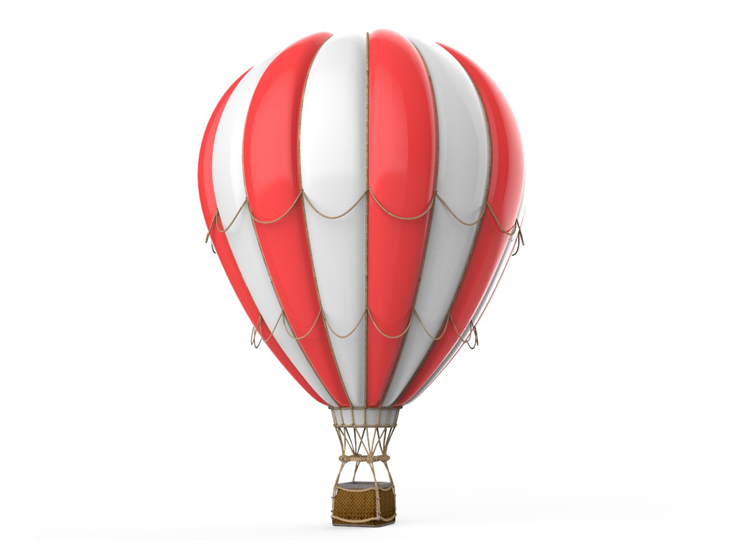 3D Air Balloon Model - TurboSquid 1490593