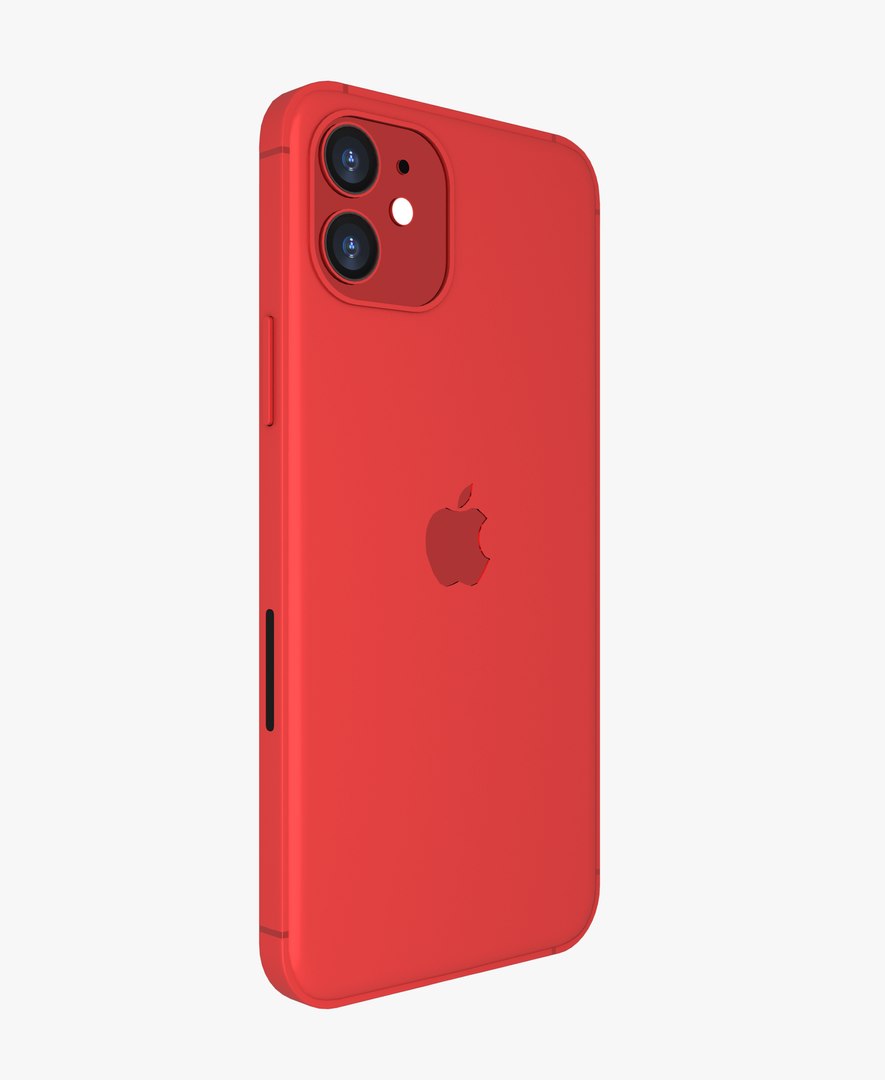 Iphone Red 3D Model - TurboSquid 1620829
