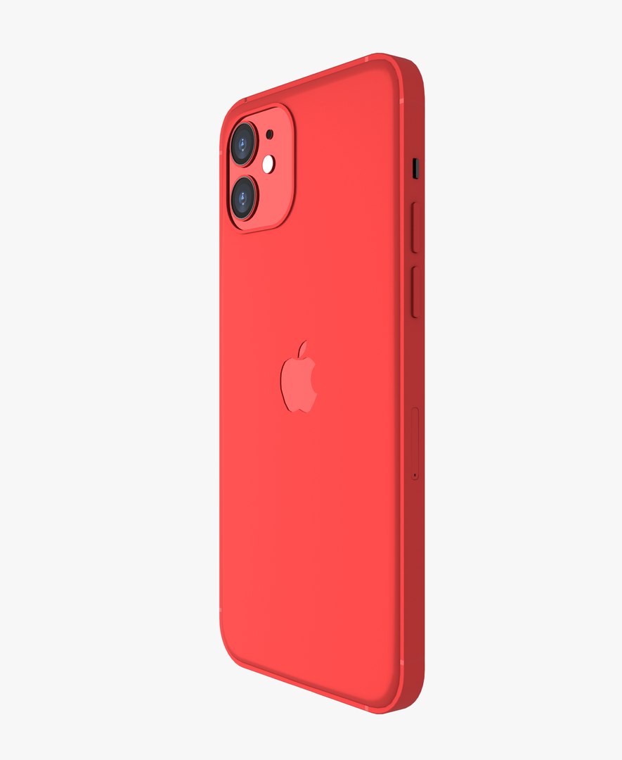 Iphone Red 3D Model - TurboSquid 1620829