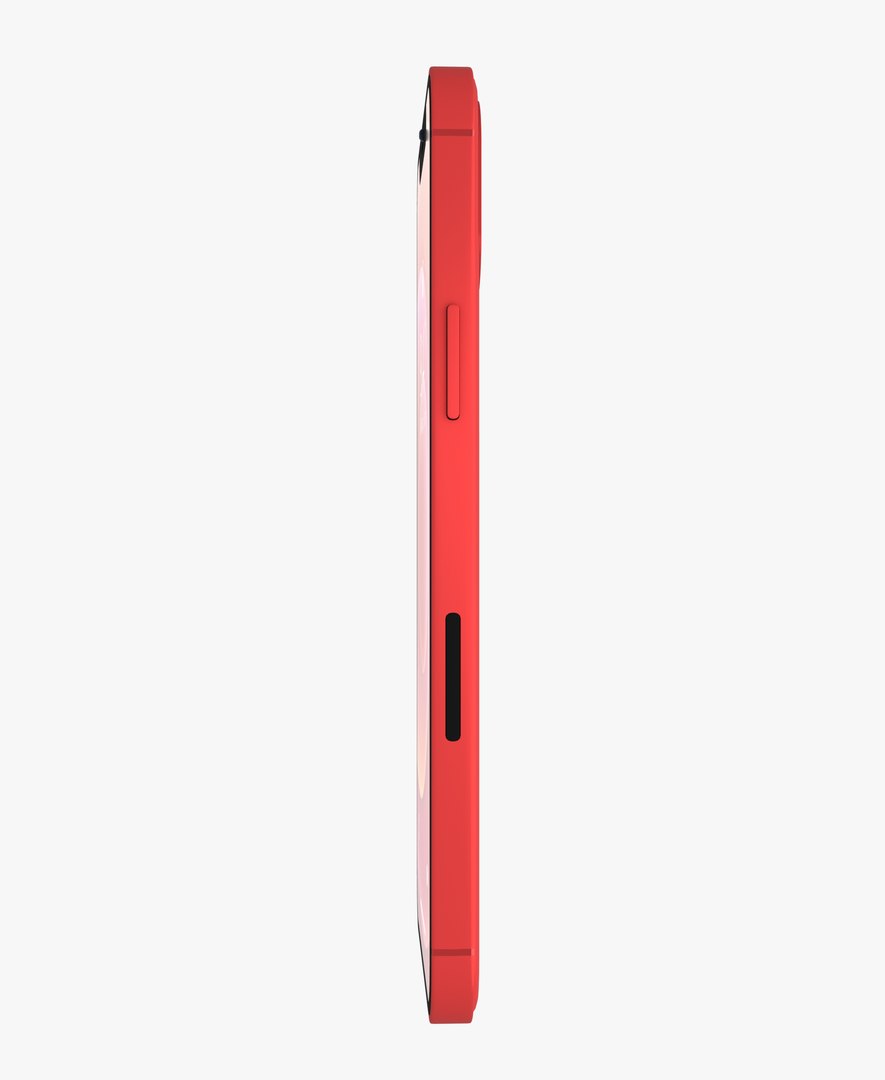 Iphone Red 3D Model - TurboSquid 1620829